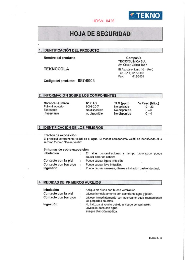 HDSM 0426 Teknocola 26.05.2005 | PDF