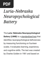 Luria Sequence (Luria's Test) - PsychDB | PDF | Executive Functions ...