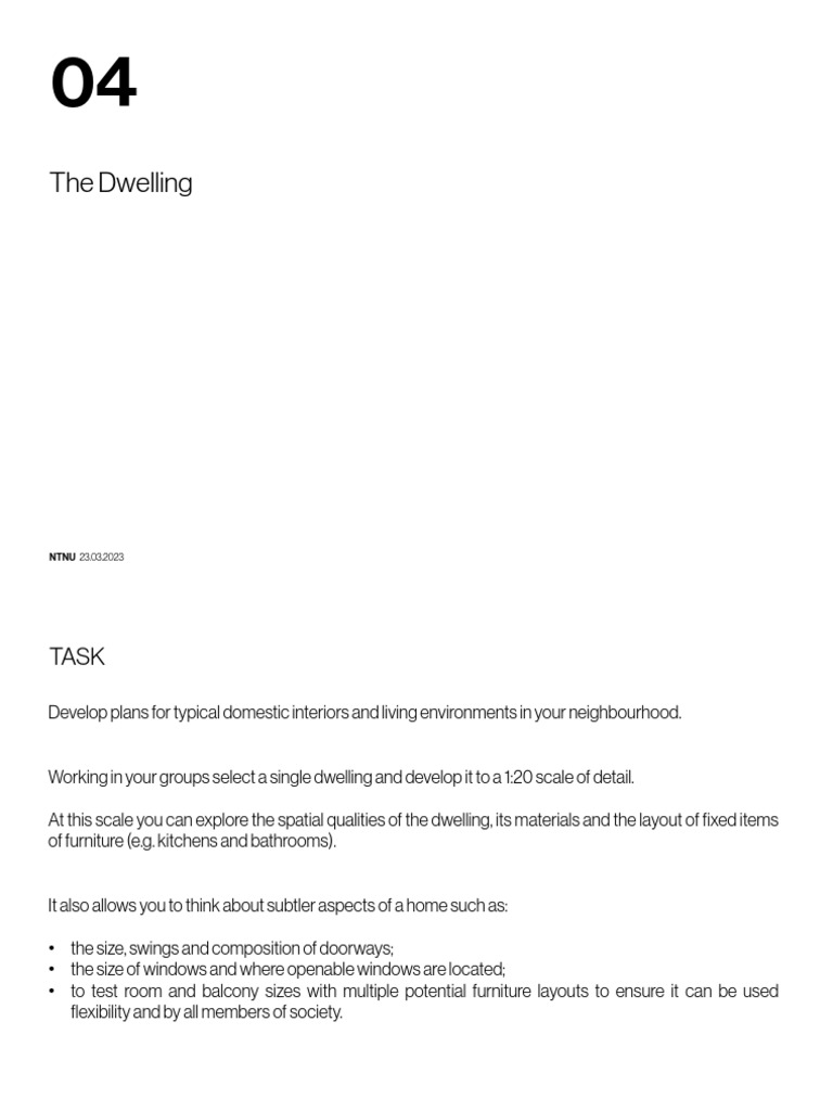 The Dwelling - Introduction - 2023.03.23 | PDF The Dwelling - Introduction - 2023.03.23 | PDF