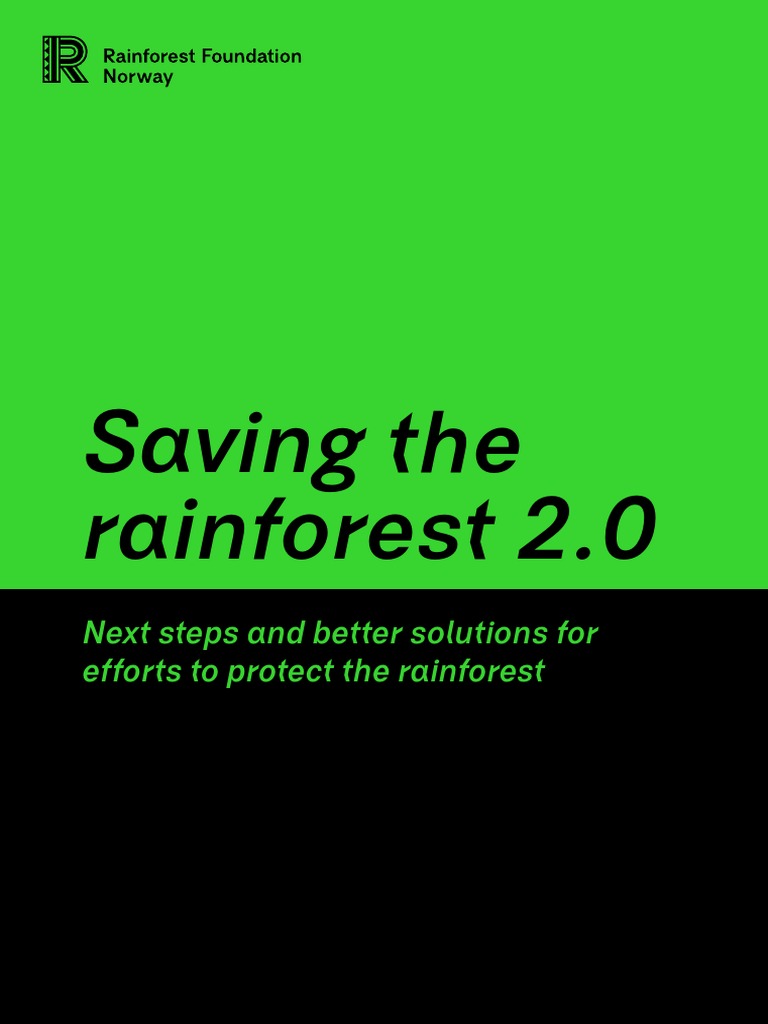 Saving The Rainforest 2 - 0 - 2018 - Web ID 53224 | PDF
