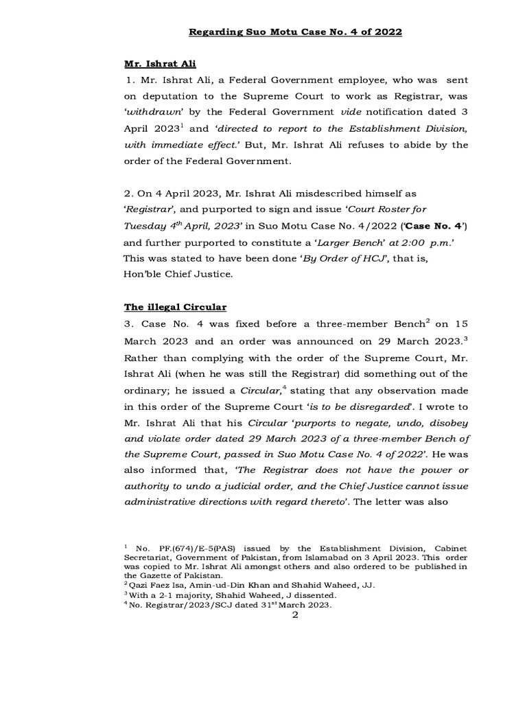 Justice Isa Note | PDF | Jurisdiction | Judge