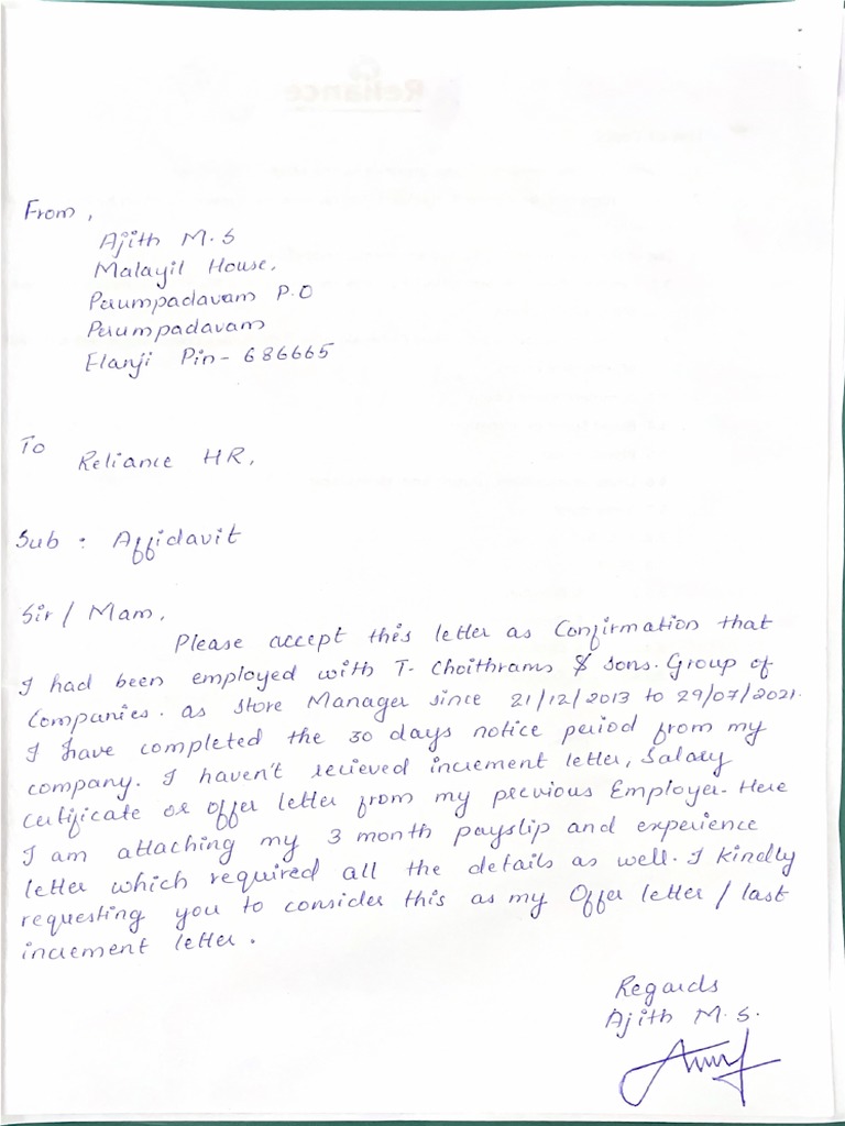 AFFIDAVIT Merged | PDF | Arab World | Labor Relations