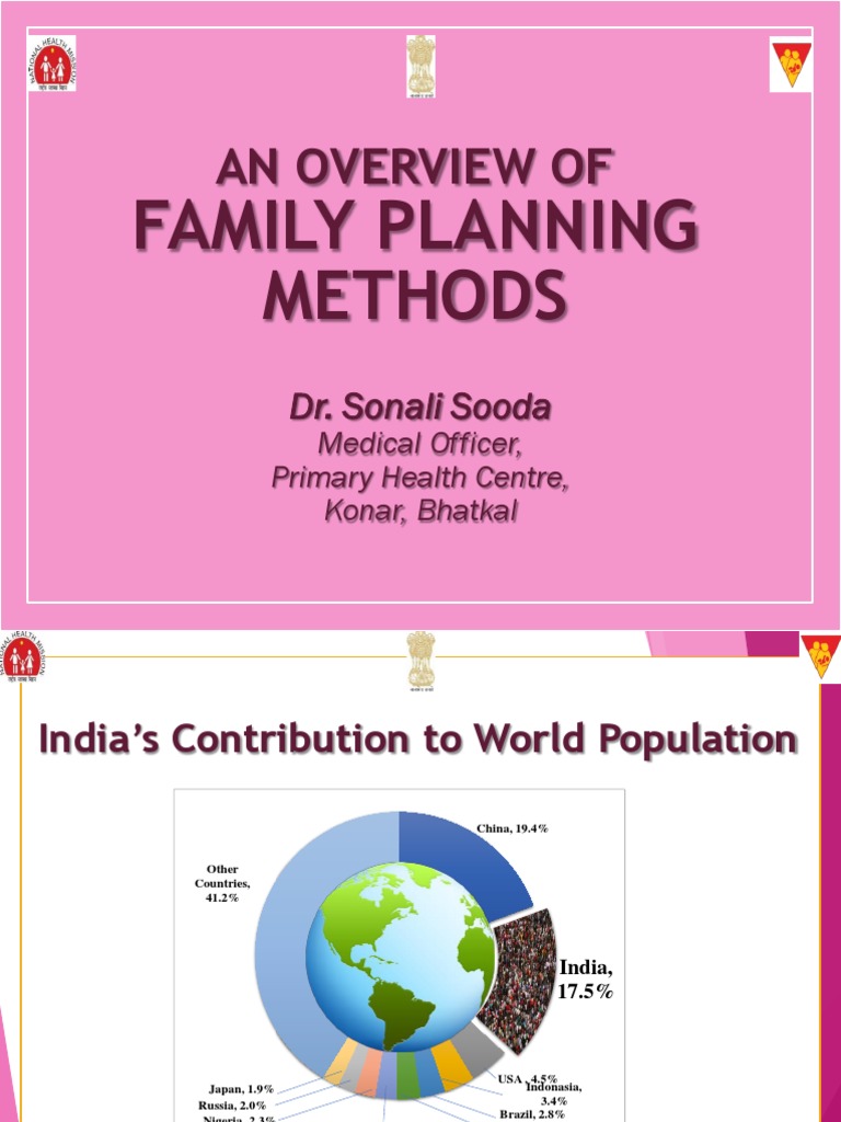 Overview Of Family Planning Methods Pdf Total Fertility Rate