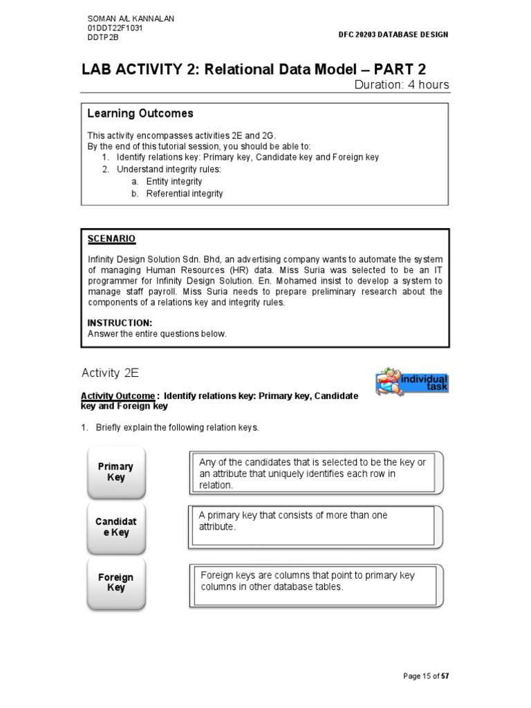 Lab Act2 Part 2 Completed | PDF | Databases | Computer Programming