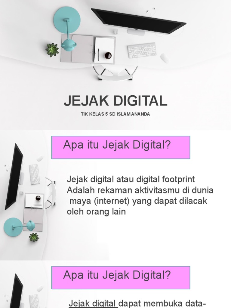 Jejak Digital (TIK Kelas 5 Sem 1) | PDF