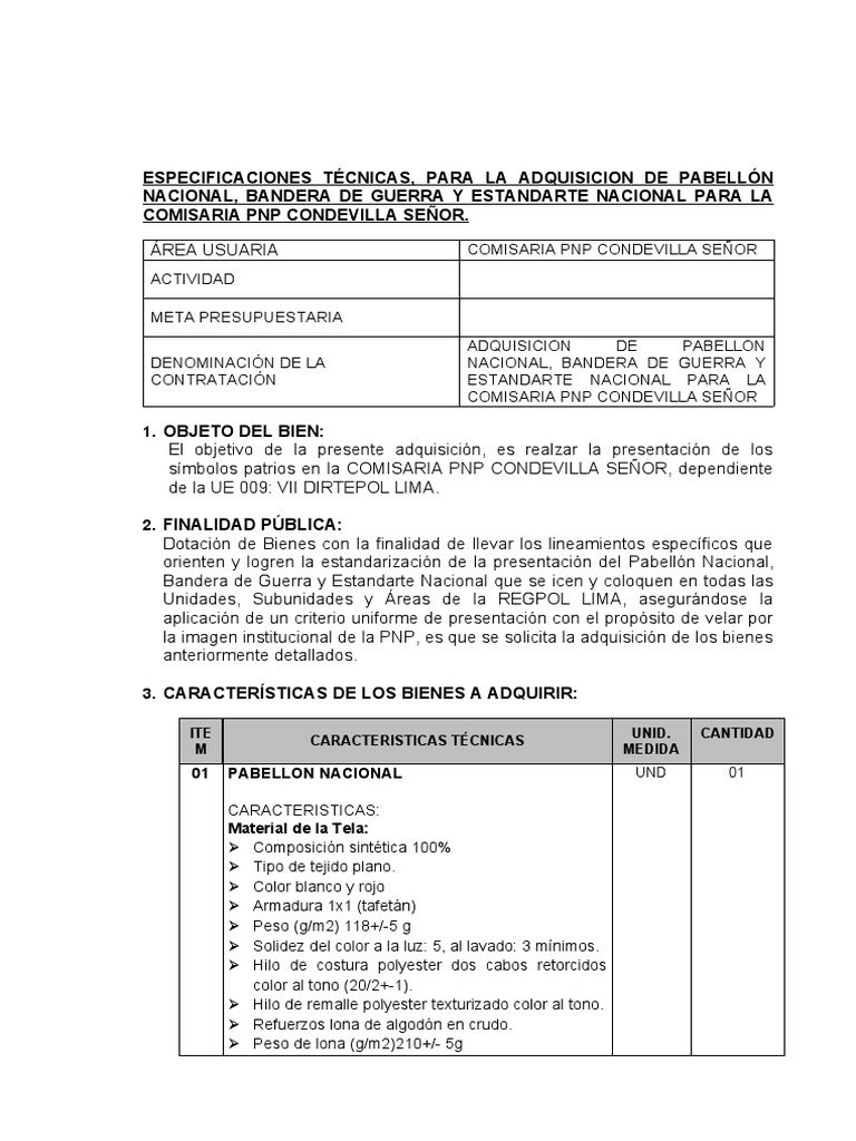 Eett Req. Bandera, Pabellon y Estandarte | PDF | Corrupción política