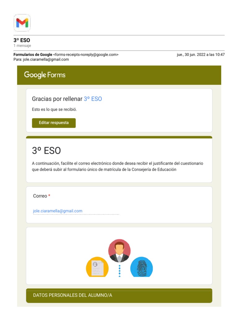 Gmail - 3º ESO - Compressed | PDF | Alergia | Medicina CLINICA