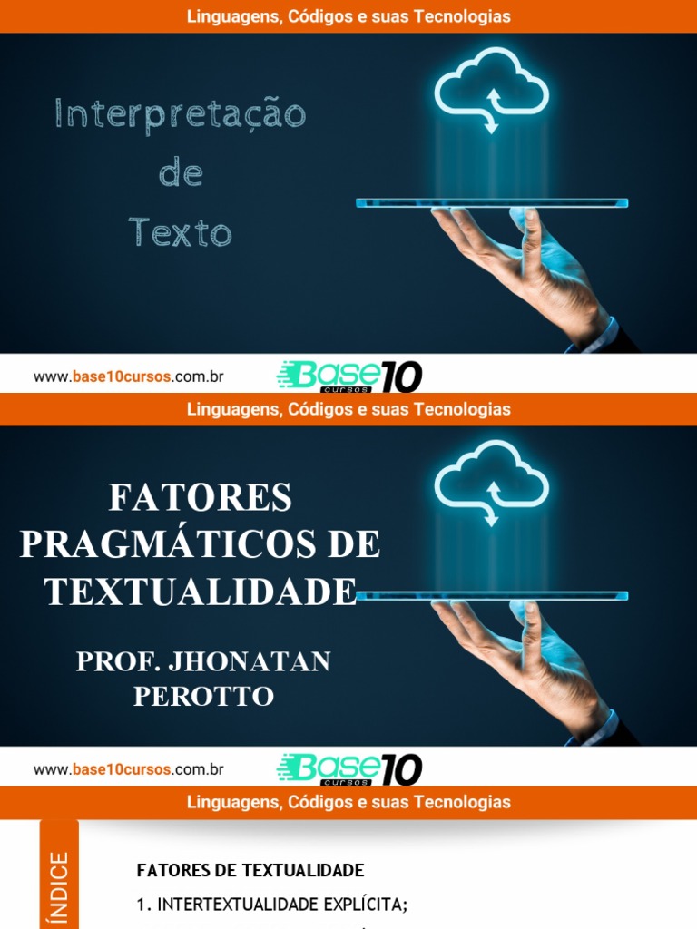 Intertextualidade (Explícita e Implícita) | PDF