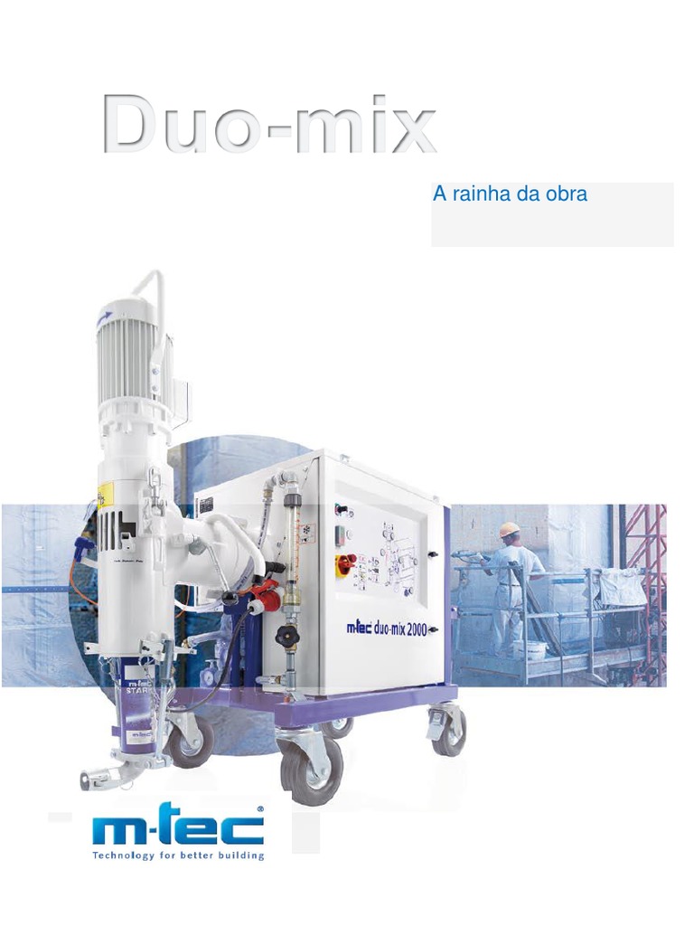 Duo Mix Catalogo ddf6b61d6c | PDF | Argamassa (alvenaria) | Mistura