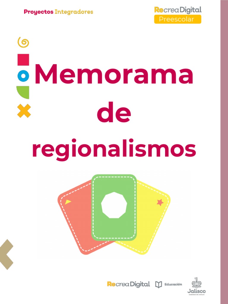 Memorama De: Regionalismos | PDF