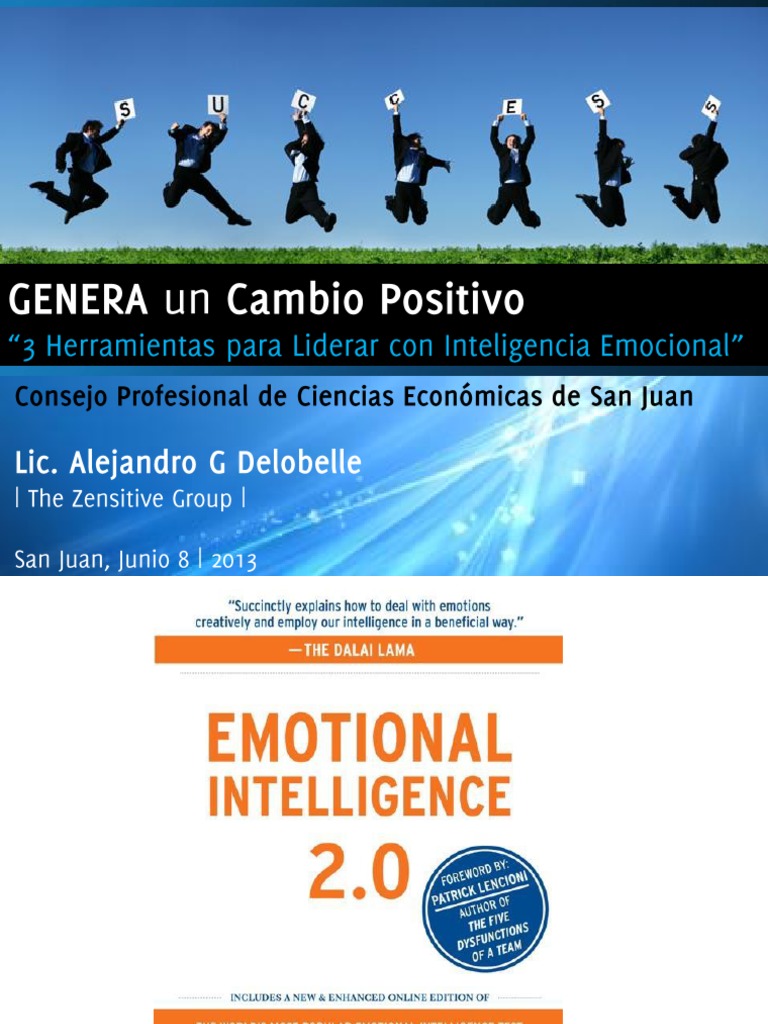 Inteligencia Emocional - Alejandro Delobelle | PDF | Ciencia cognitiva | Cognición