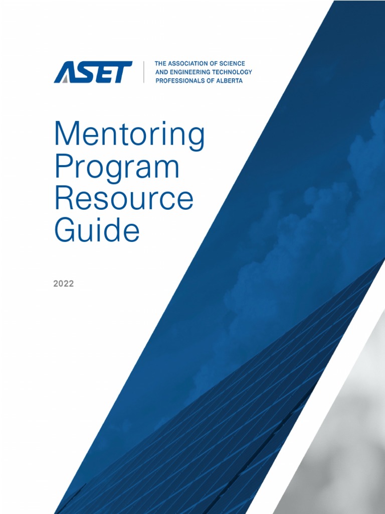 Mentor Program Resource Guide 2022 v2 | PDF | Mentorship | Goal