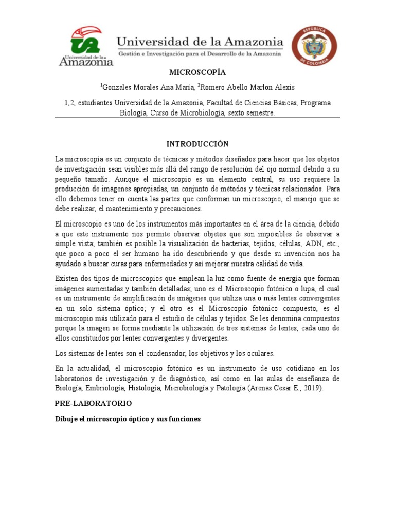 MICROS | PDF | Microscopio | Óptica