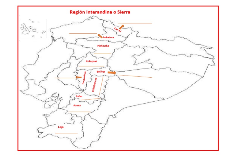 Mapa Región Sierra | PDF