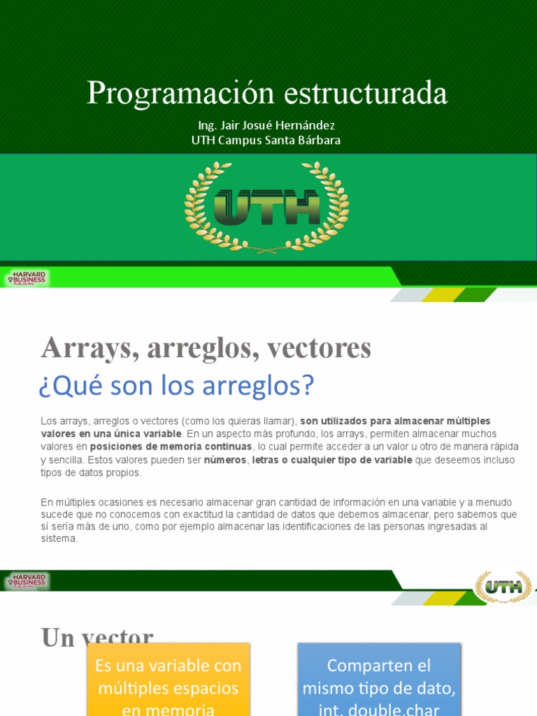 Guía Completa de Arreglos en Programación | PDF | Gestión de datos | Programación de computadoras