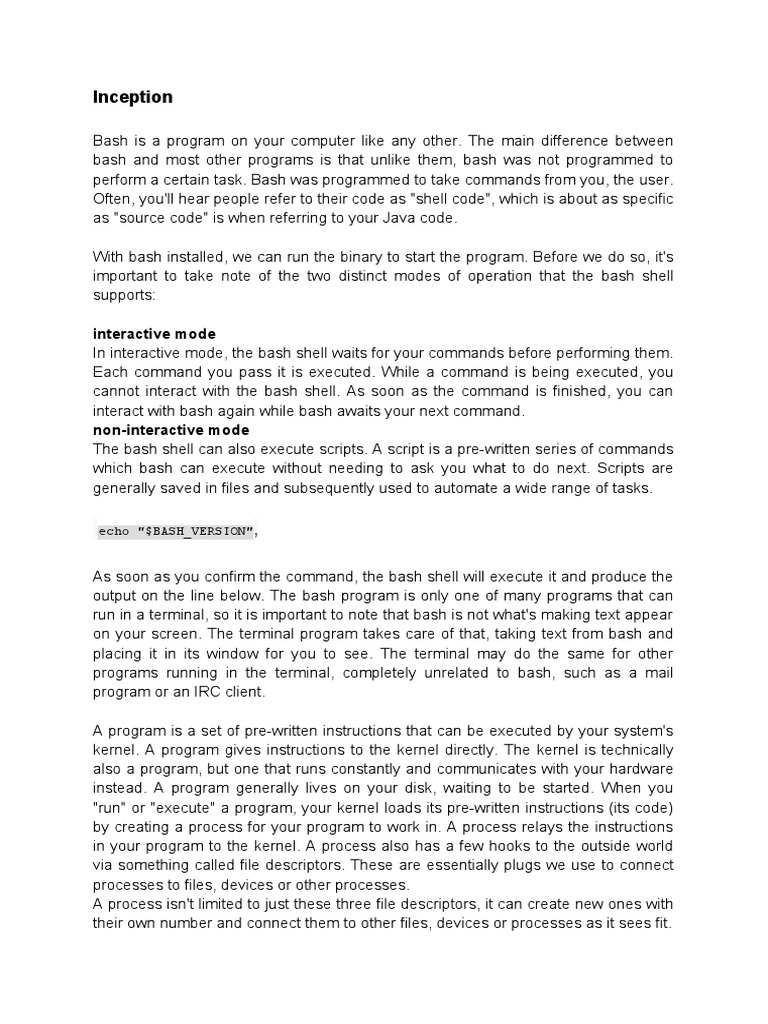 Bash Pdf