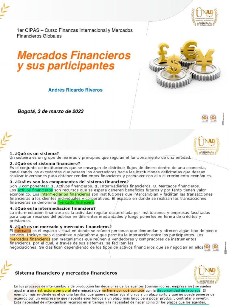 1er Cipas Fimfg 16 1 2023 Pdf Bolsa Bancos