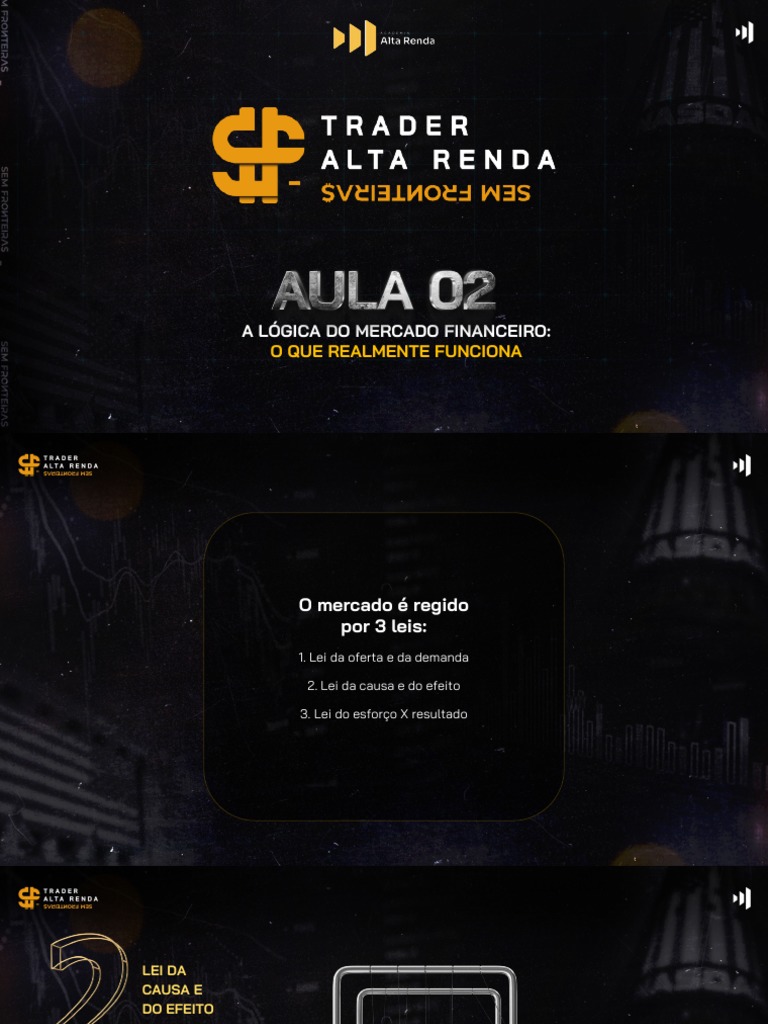 2023 - Material Complementar Aula 2 - Imersão Trader Alta Renda Sem Fronteiras | PDF | Mercado ...