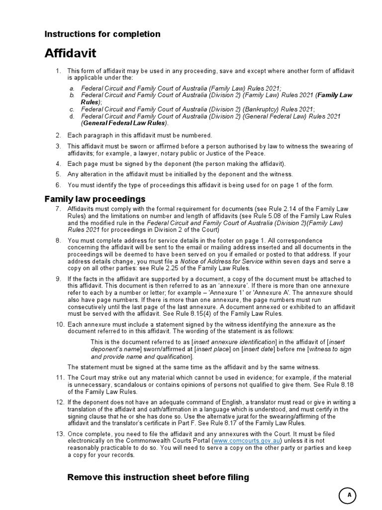 Affidavit Assignment | PDF