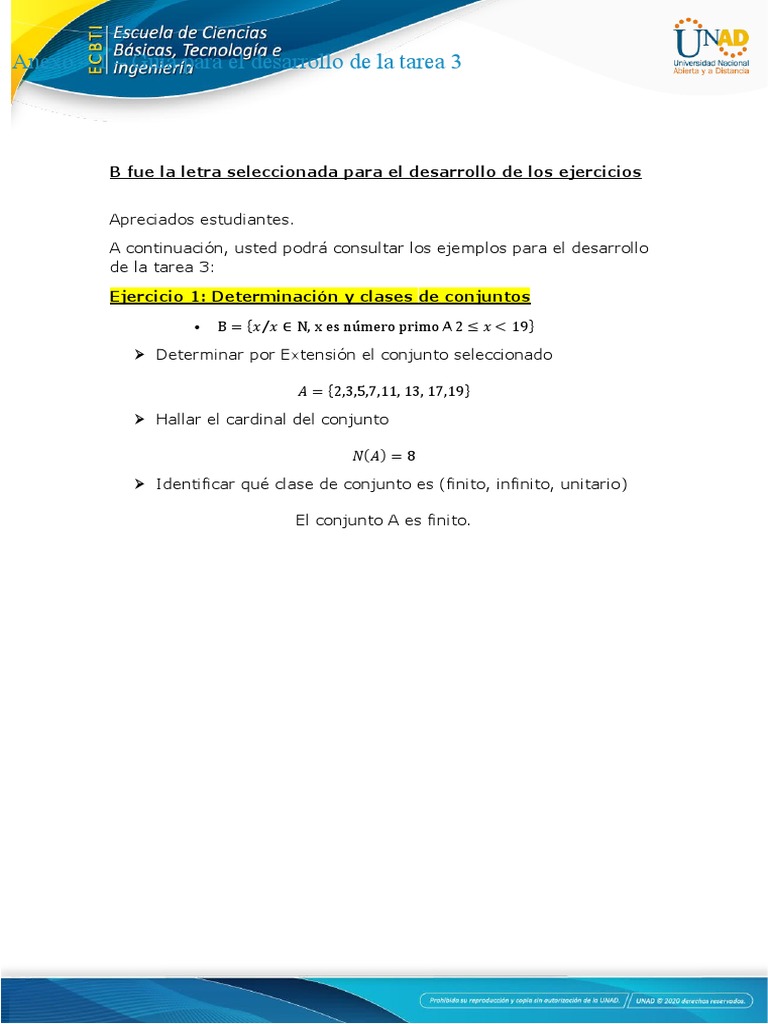 Anexo - 1 - Guía para El Desarrollo de La Tarea 3 | PDF | Conjunto (Matemáticas) | Lógica matemática