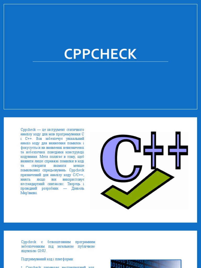 Cppcheck | PDF