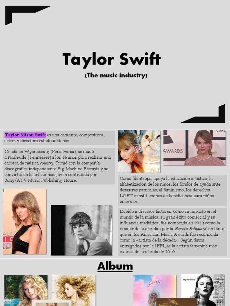Taylor Swift | PDF | Taylor Swift | Músicos americanos