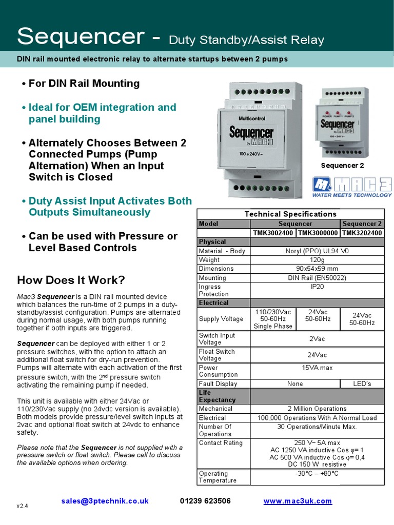Sequencer-V2 4 | PDF | Switch | Relay