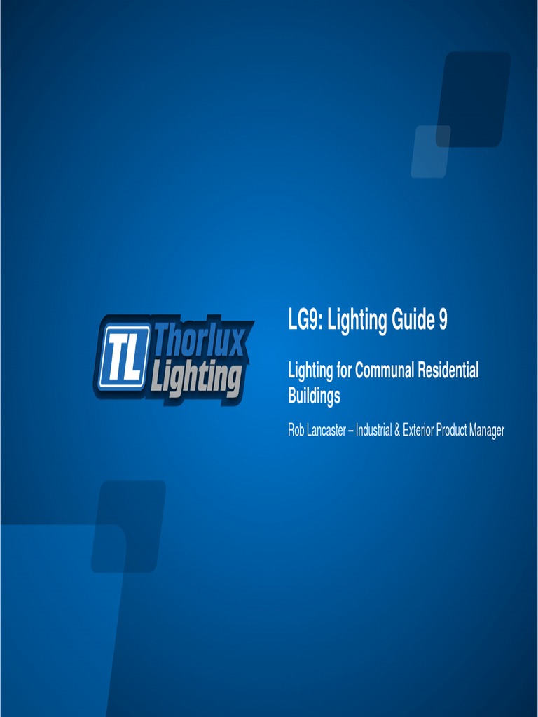 Lighting For Residential Buildings | PDF | Lighting | Light Emitting Diode