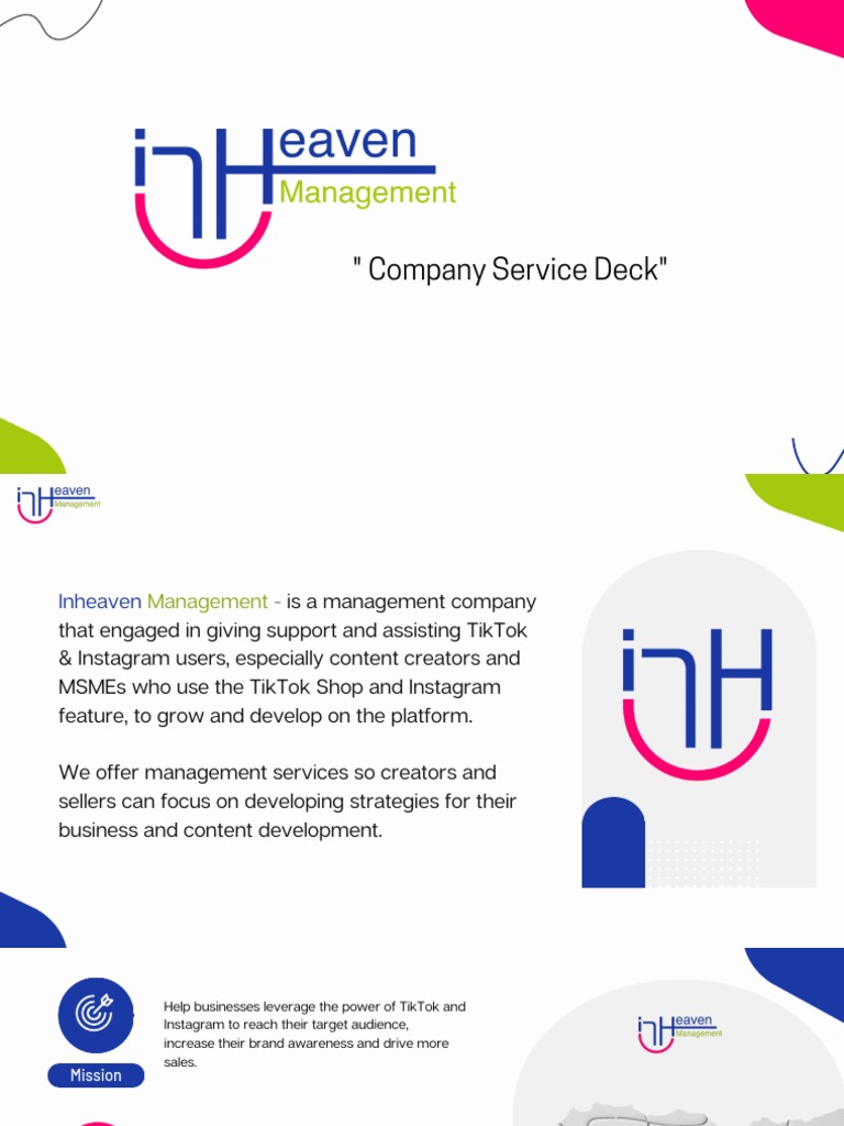 IHM - Service Deck PERSENTATION | PDF | Brand | Sales