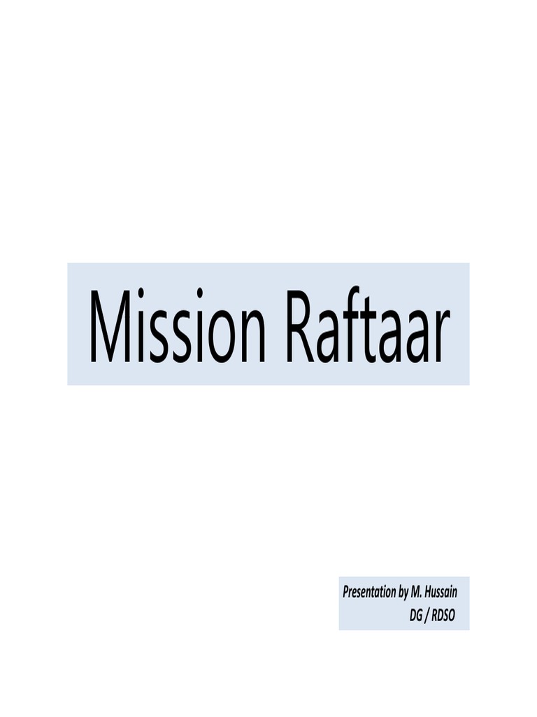 DG Rdso | PDF | Transport | Rail Transport