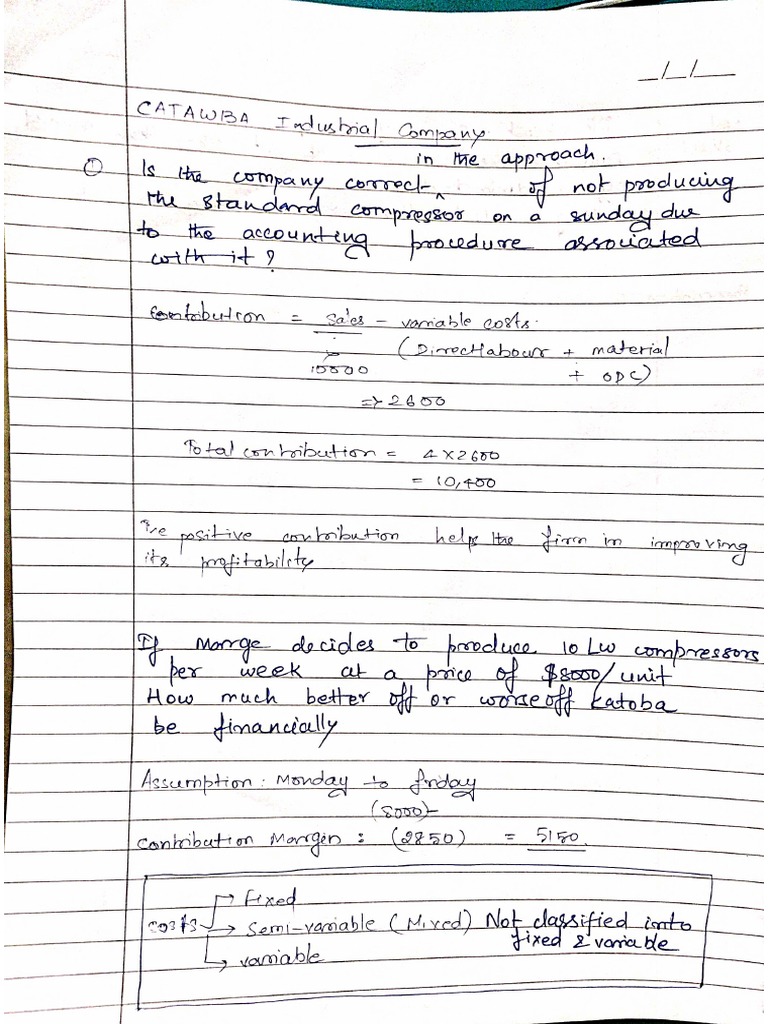 Management Accounting Notes | PDF