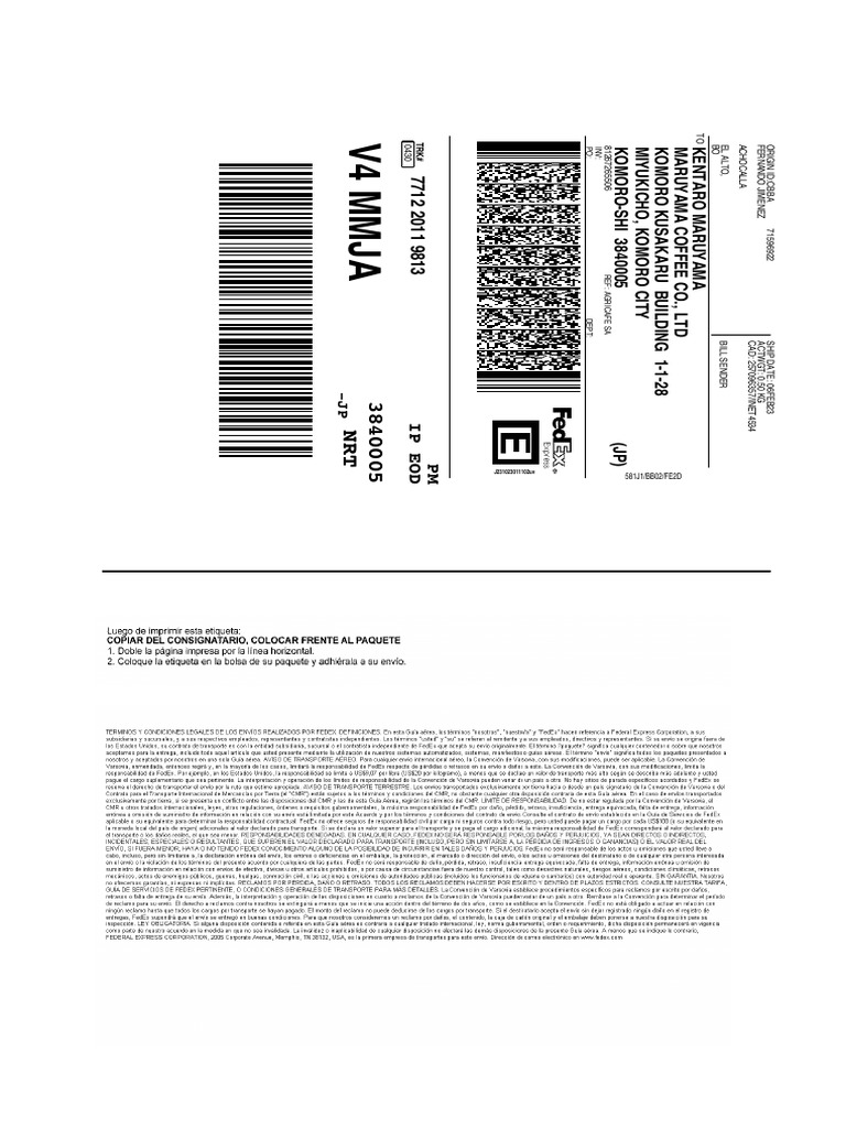 Guía de Fedex | Download Free PDF | Customs | Economies