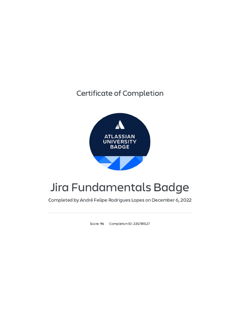 Jira Fundamentals Assessment - Atlassian | PDF
