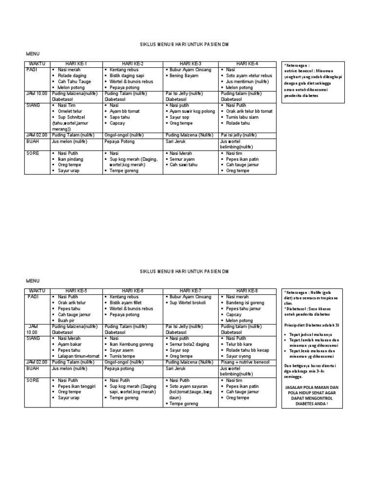 Diet DM | PDF