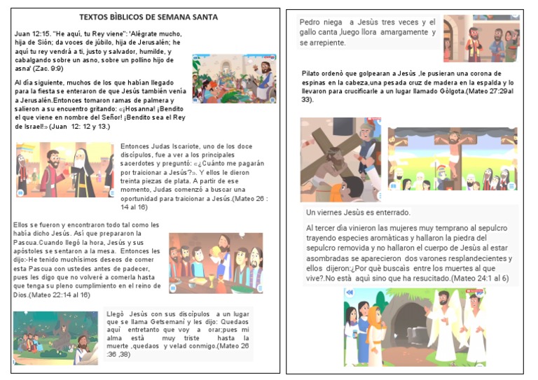 Semana Santa | Descargar gratis PDF | Jesús | Evangelio de Mateo