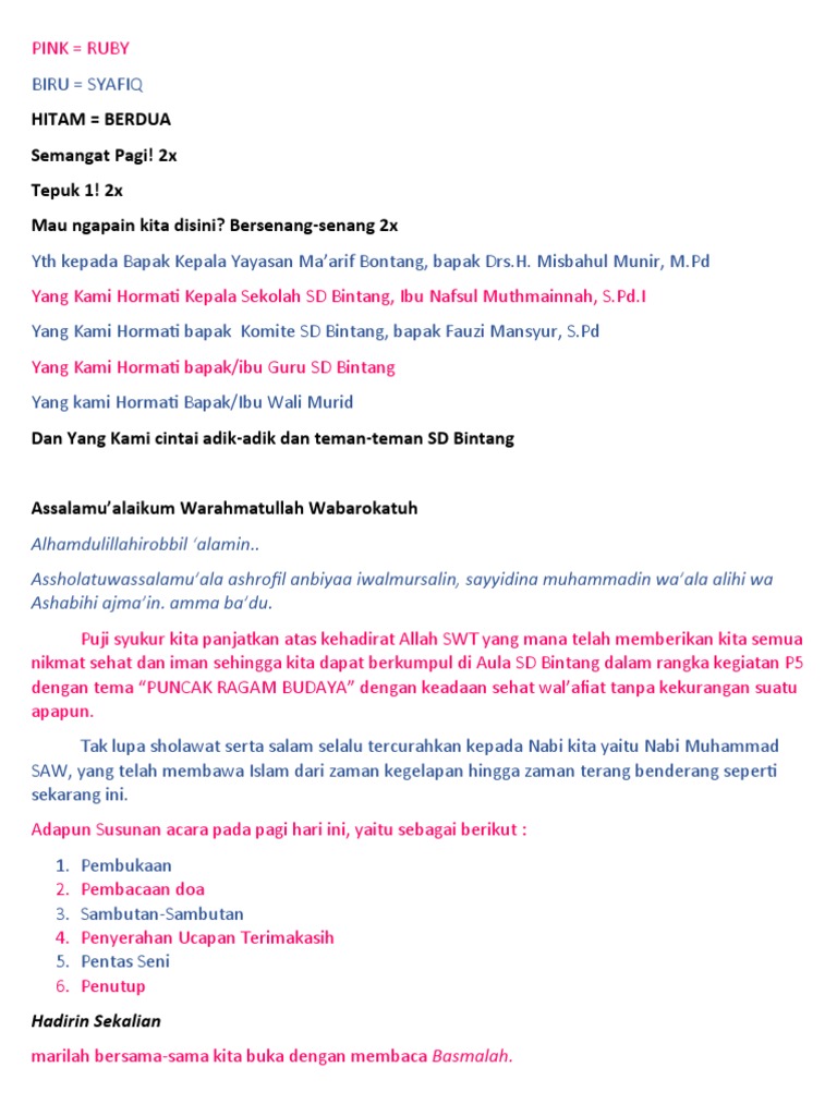 FIXXX Teks MC p5 | PDF