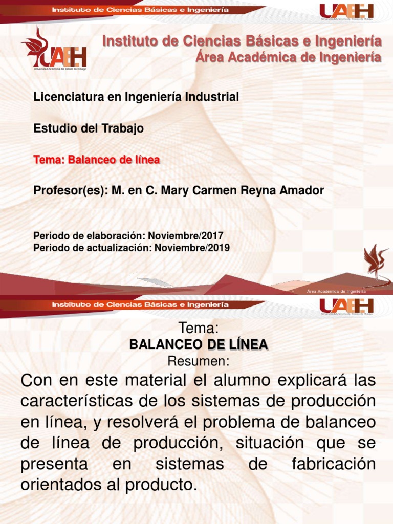 Balanceo de Línea de Producción | PDF | Ingeniería | Business