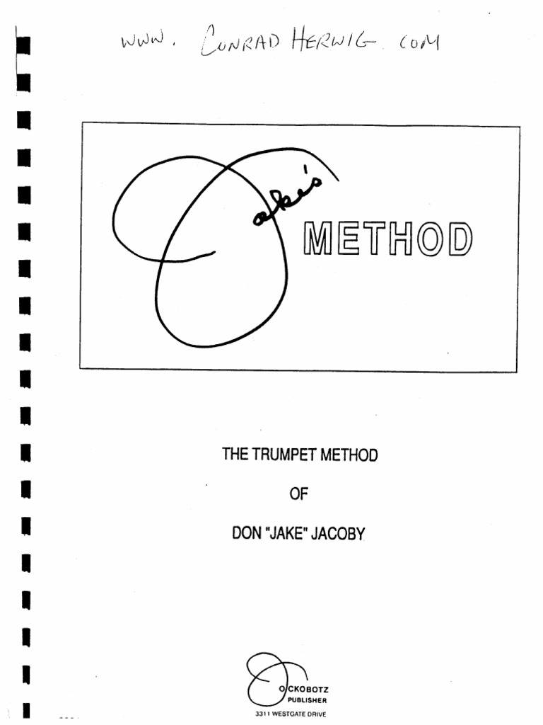 Don Jacoby Method | PDF