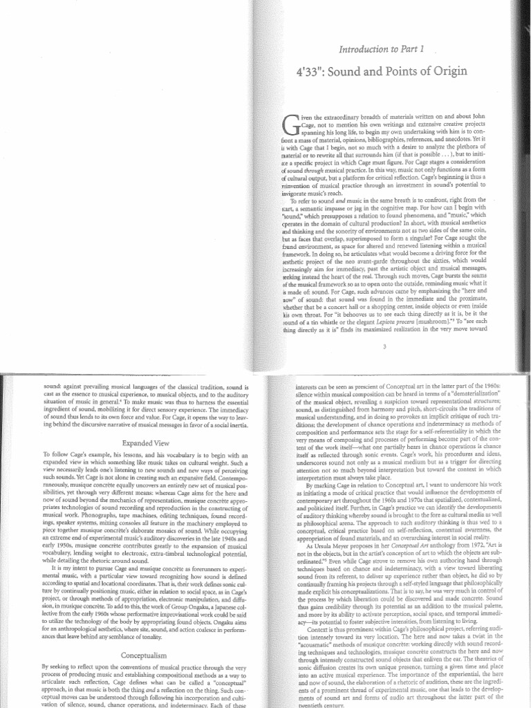 Part 1 Background Noise | PDF