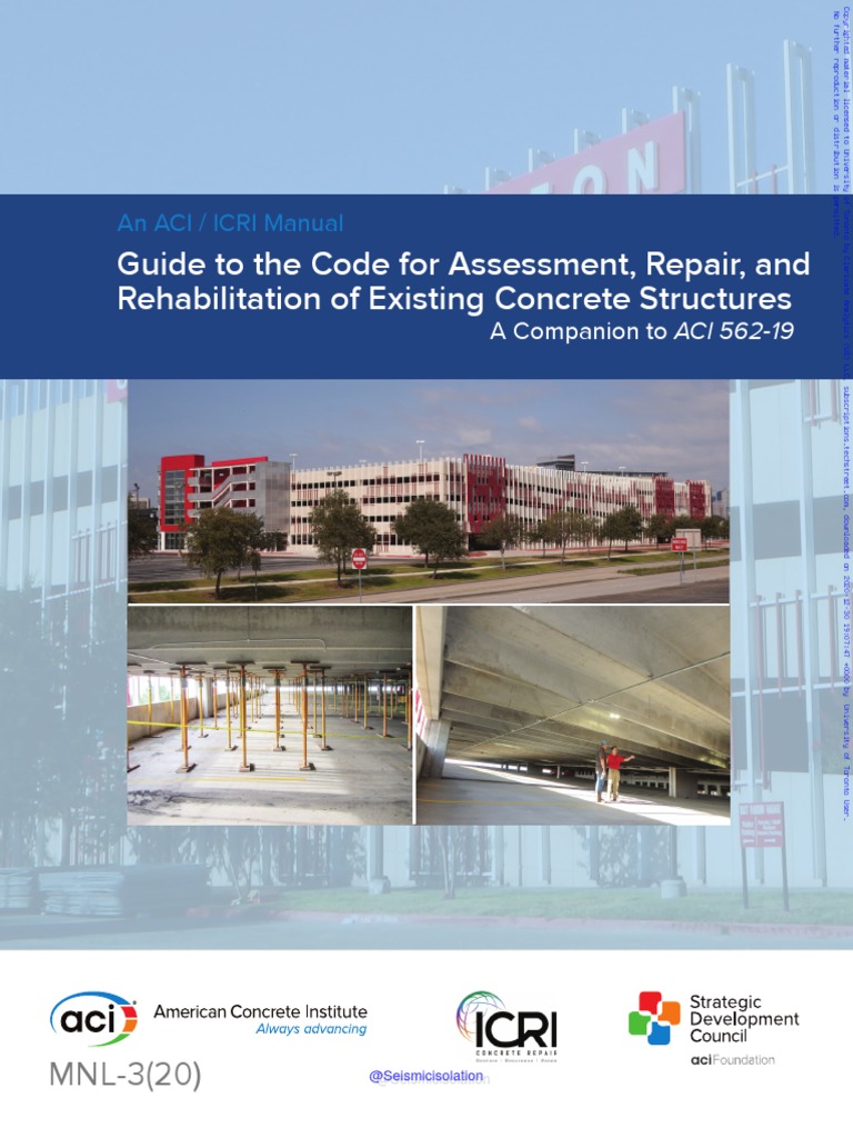 Guide To The Code For Assessment, Repair, and Rehabilitation of ...