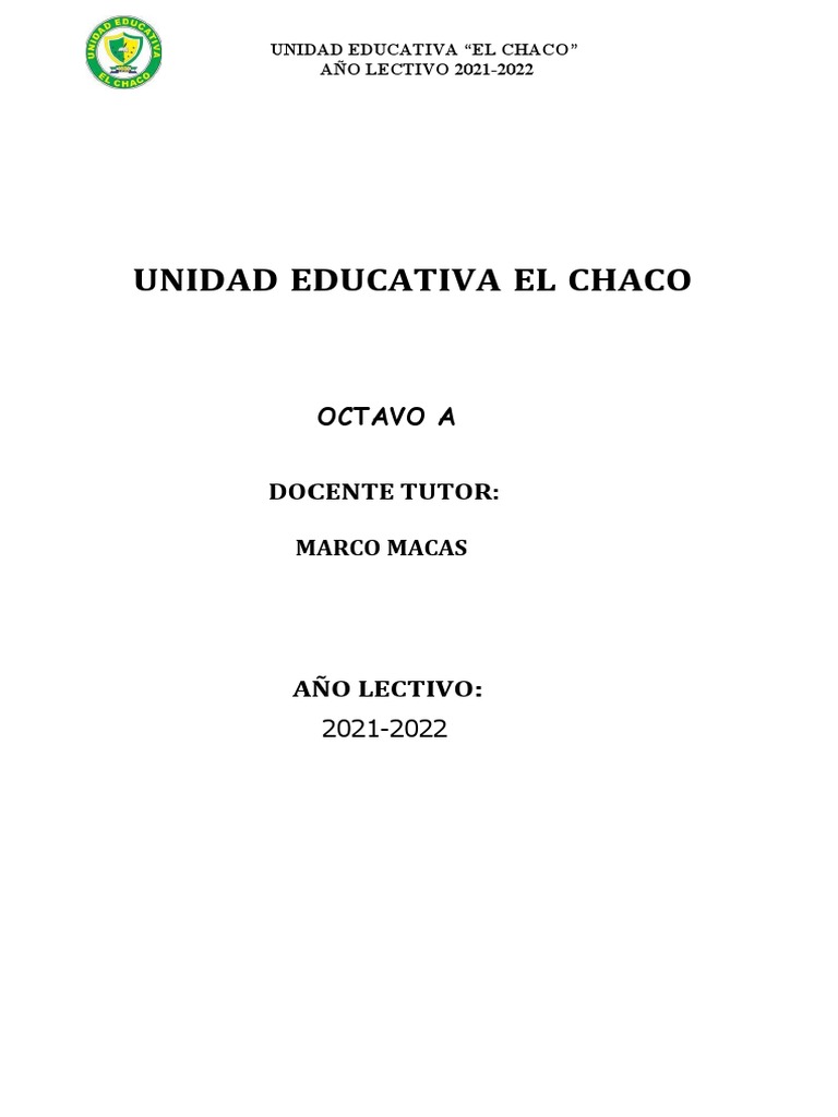 Acta de PPFF de Octavo A | PDF | Maestros | Institución