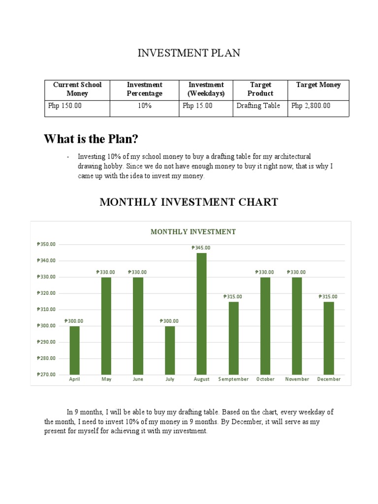 Investment Plan Pdf