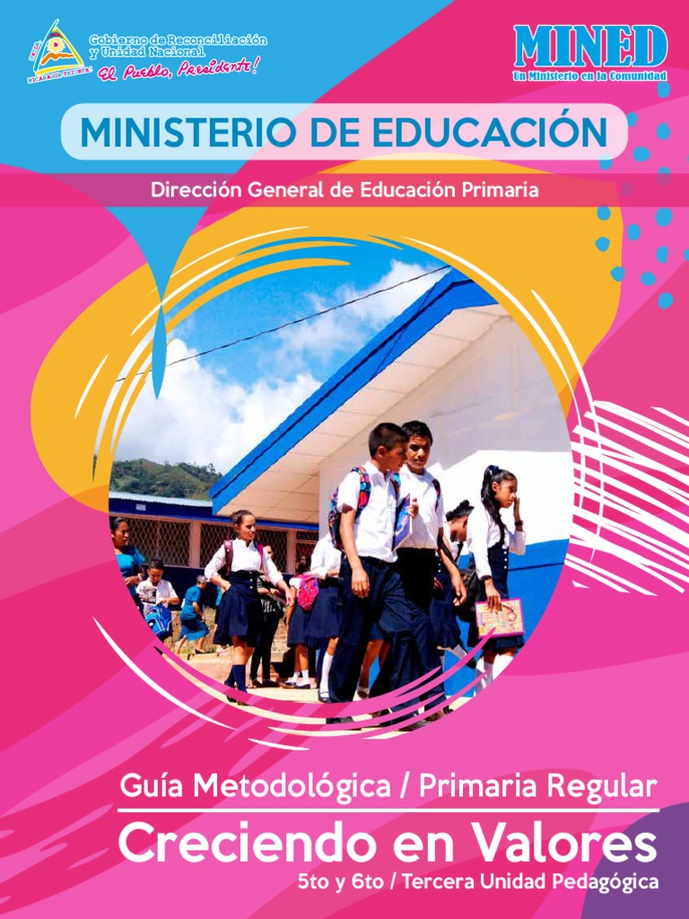 Guia Creciendo en Valores | PDF | Aprendizaje | Maestros