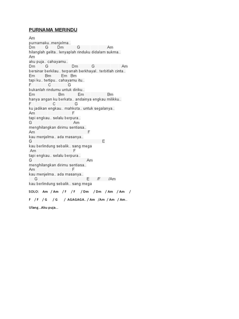 Purnama Merindu | PDF