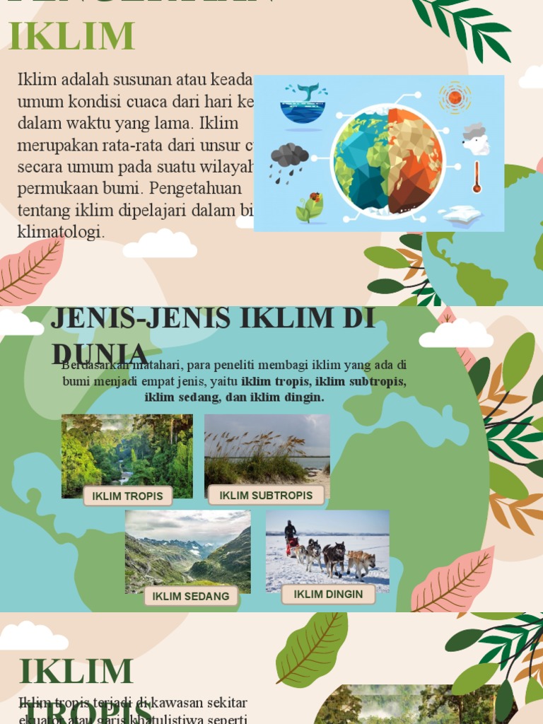 Jenis-Jenis Iklim di Dunia | PDF