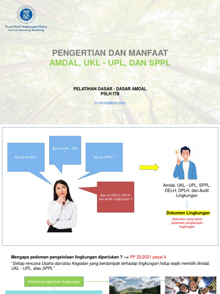 Materi 4 Pengertian Dan Manfaat AMDAL | PDF
