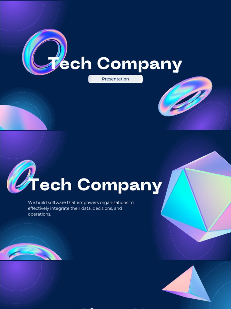 Tech Company: Presentation | PDF