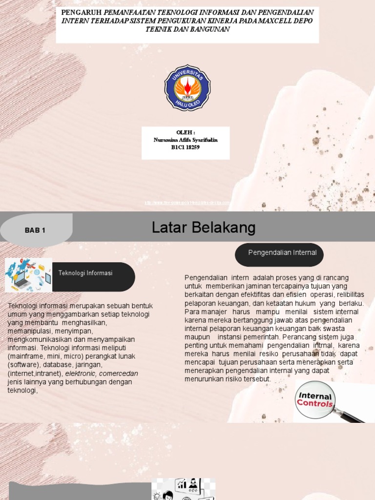 Proposal PPT Amina | PDF