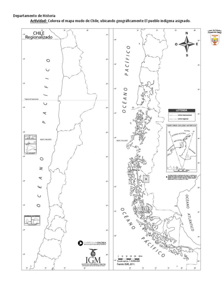 Mapa de Los Pueblos Indígenas de Chile | PDF