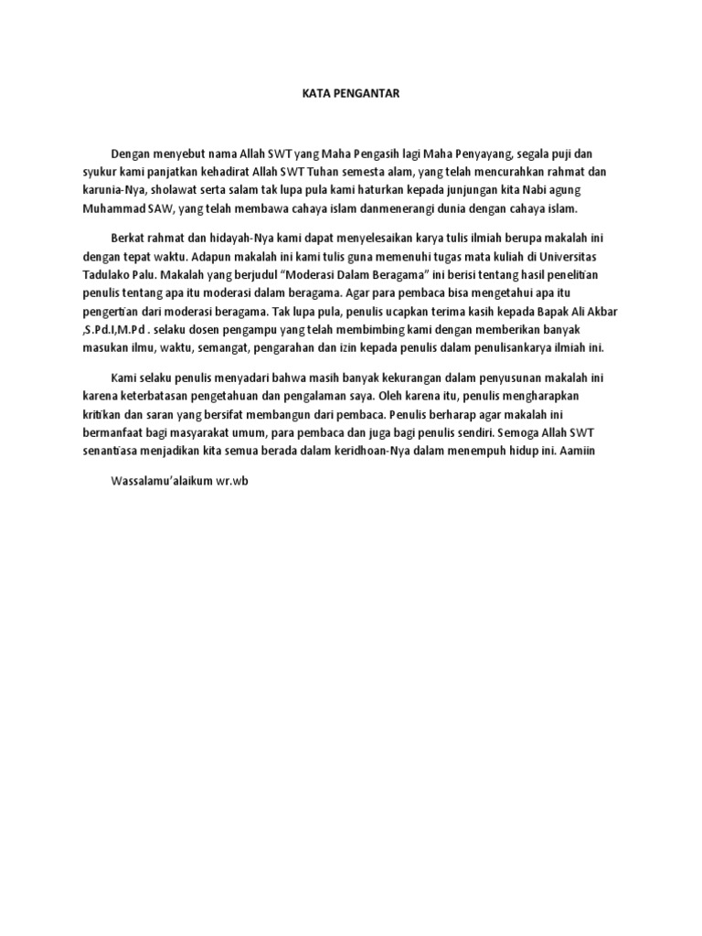 Makalah Agama Kel 6 | PDF